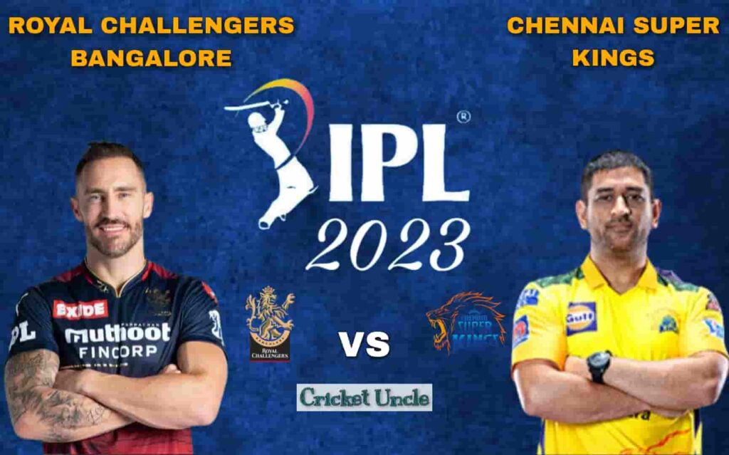 Ipl 2023 Match 24 Prediction Can Struggling Rcb Roar Back Against Csk